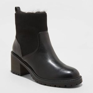 Universal Thread | Shoes | Universal Thread Marla Faux Fur Lug Ankle ...